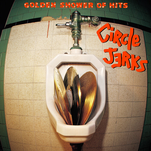 CIRCLE JERKS - Golden Shower Of Hits LP UUSI Trust Records LTD YELLOW ...